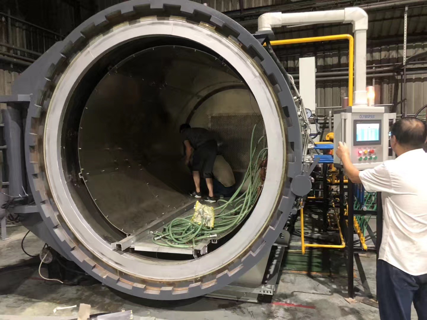 De Industriële Samengestelde Autoclaaf van de drukimpregnatie voor ...